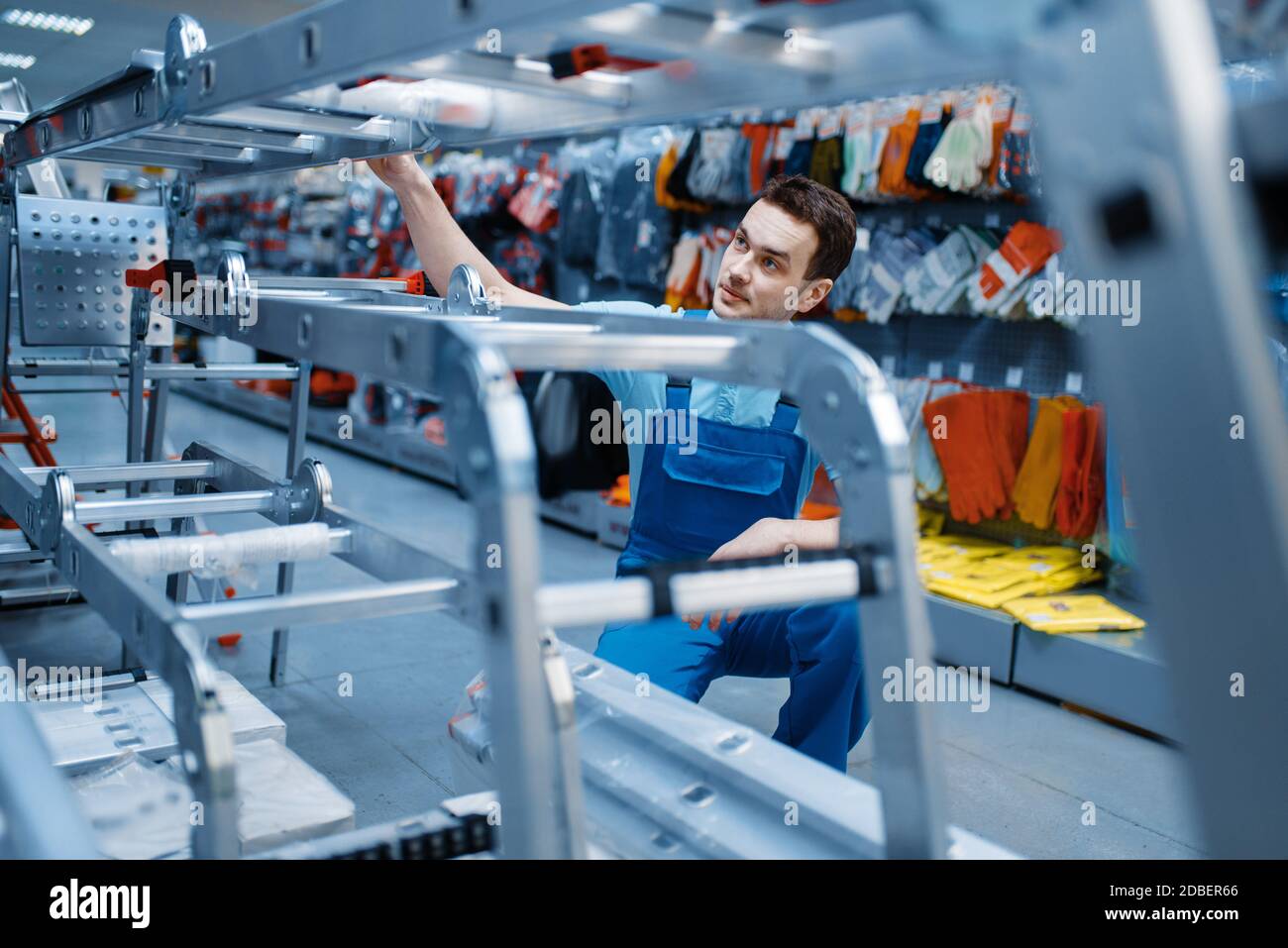 Selling ladders hi-res stock photography and images - Alamy