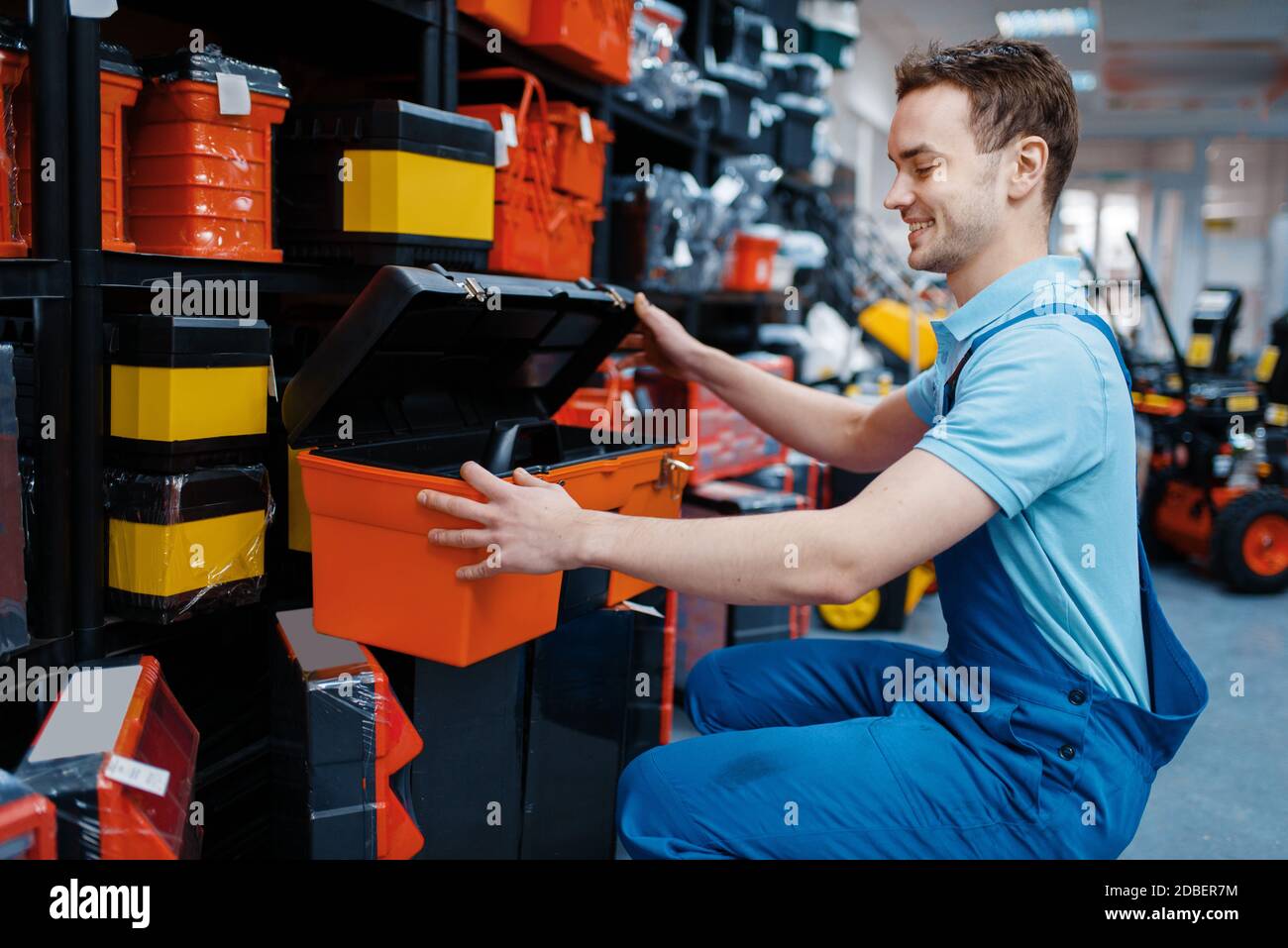 Hardware Store Employee High Resolution Stock Photography and Images ...