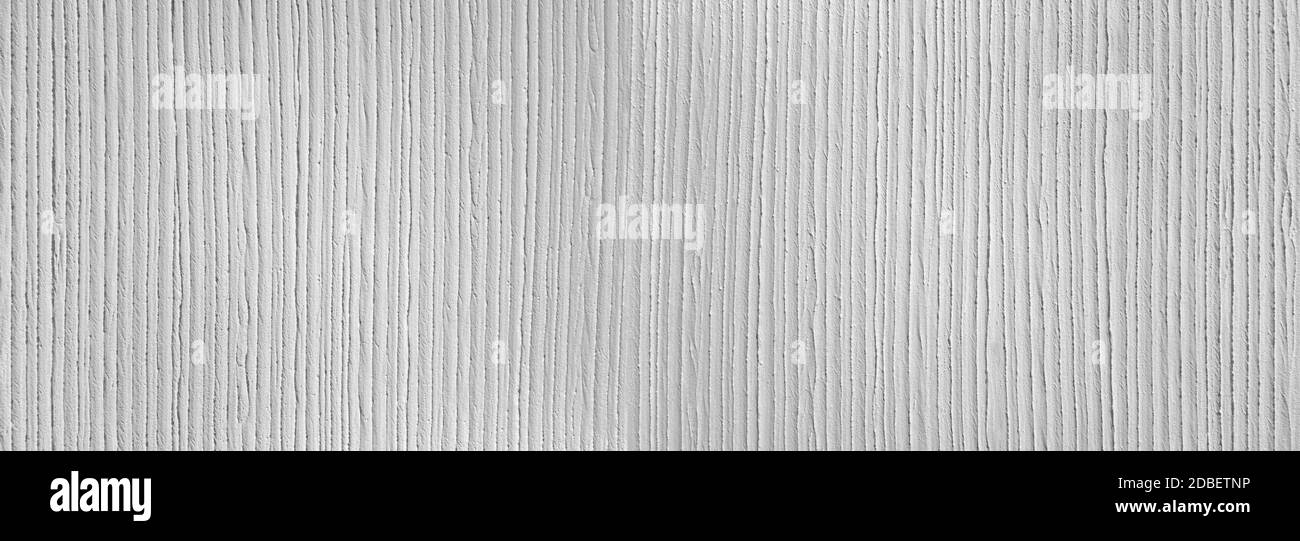 Rough white plaster with vertical stripe pattern Stock Photo - Alamy