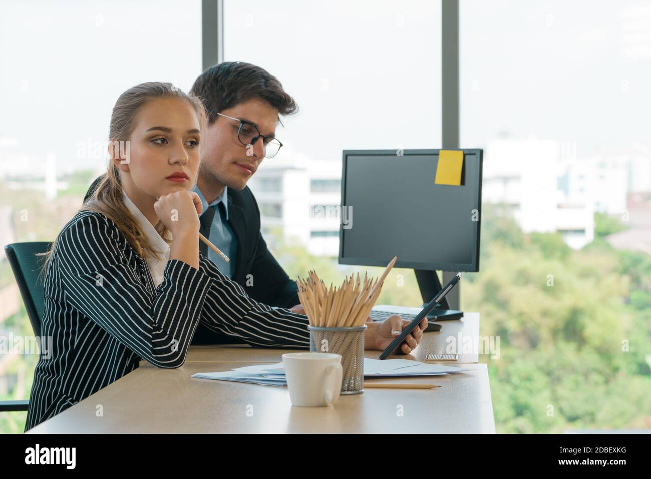 Vacant expression hi-res stock photography and images - Alamy