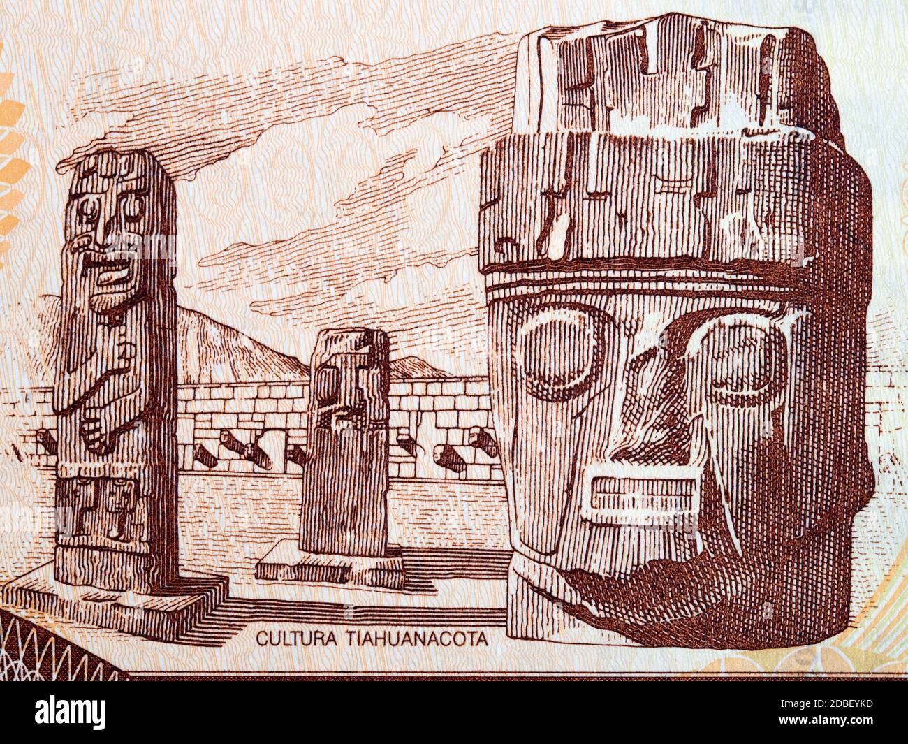 Tiwanaku culture statue hi-res stock photography and images - Alamy