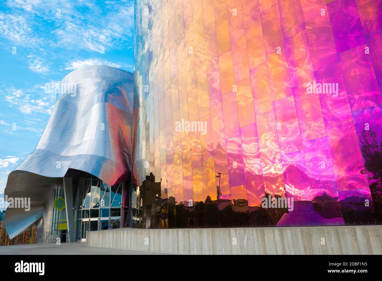 Seattle, Washington State, United States - Facade of the EMP Museum ...