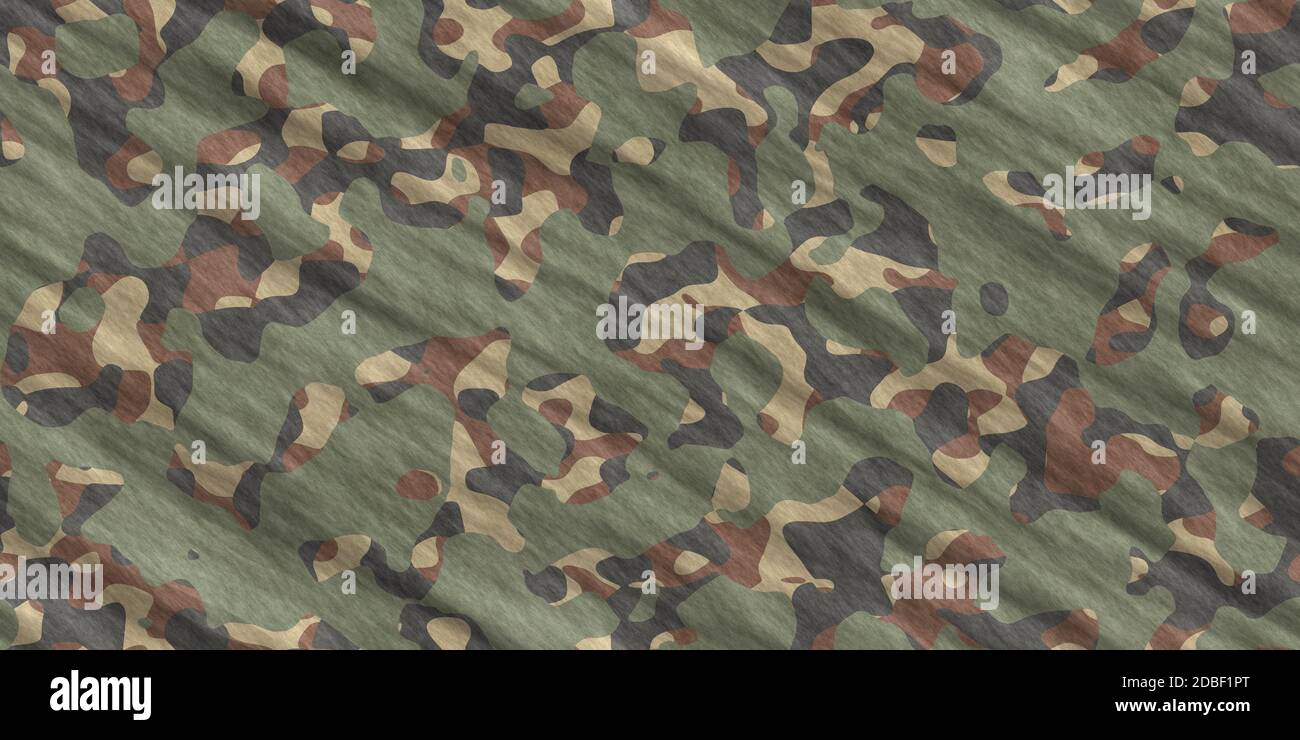 Green Army Camouflage Background. Military Camo Clothing Texture ...