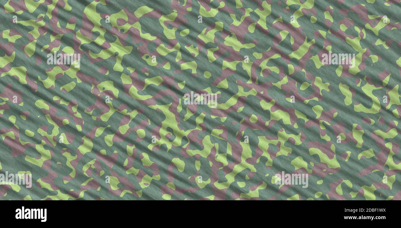 Lime Green Brown Army Camouflage Background. Military Uniform Clothing ...