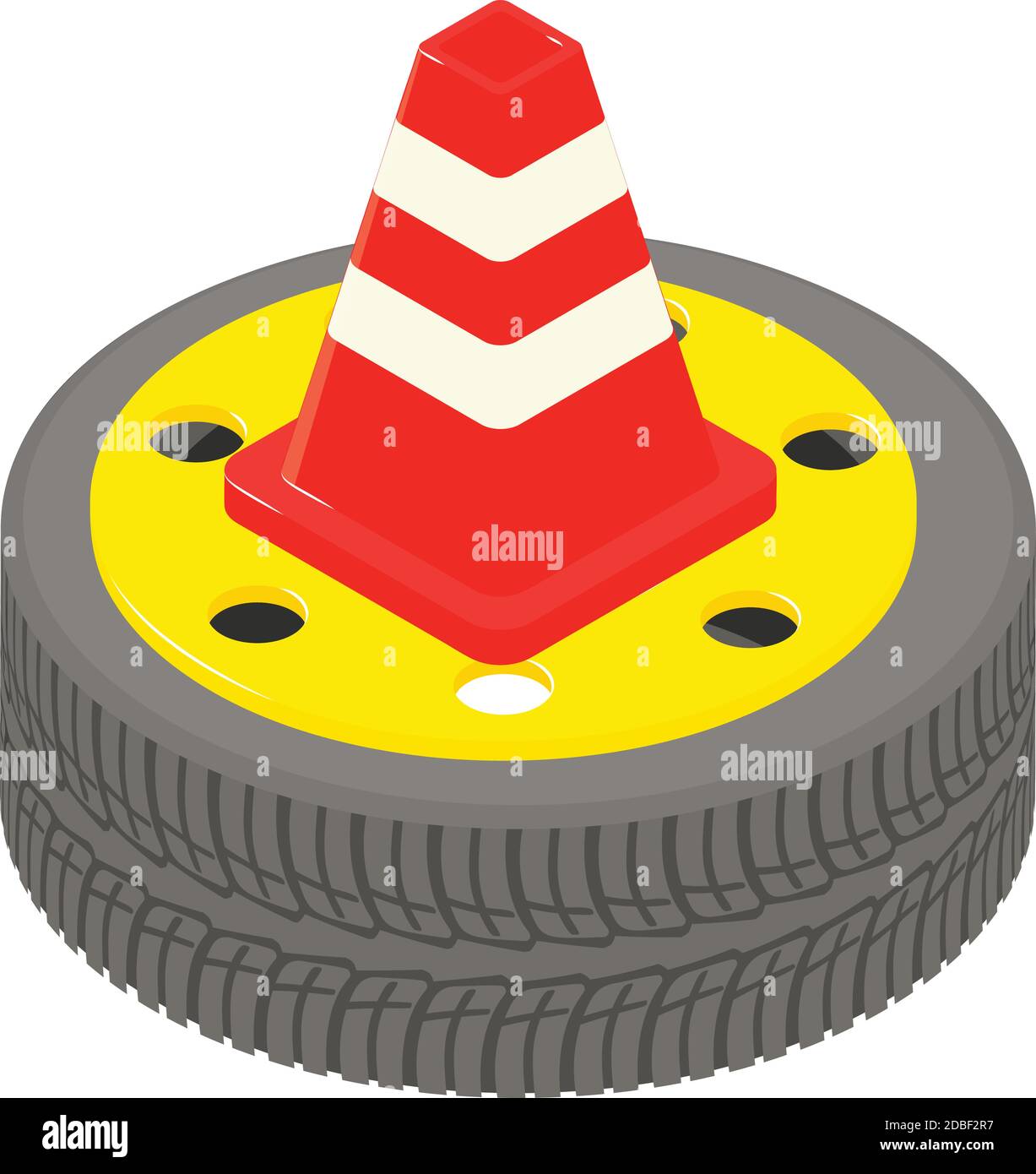 Traffic symbol icon. Isometric illustration of traffic symbol vector ...