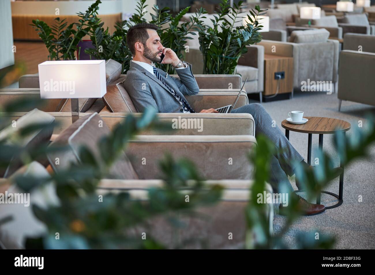 Concerned person airport hi-res stock photography and images - Alamy