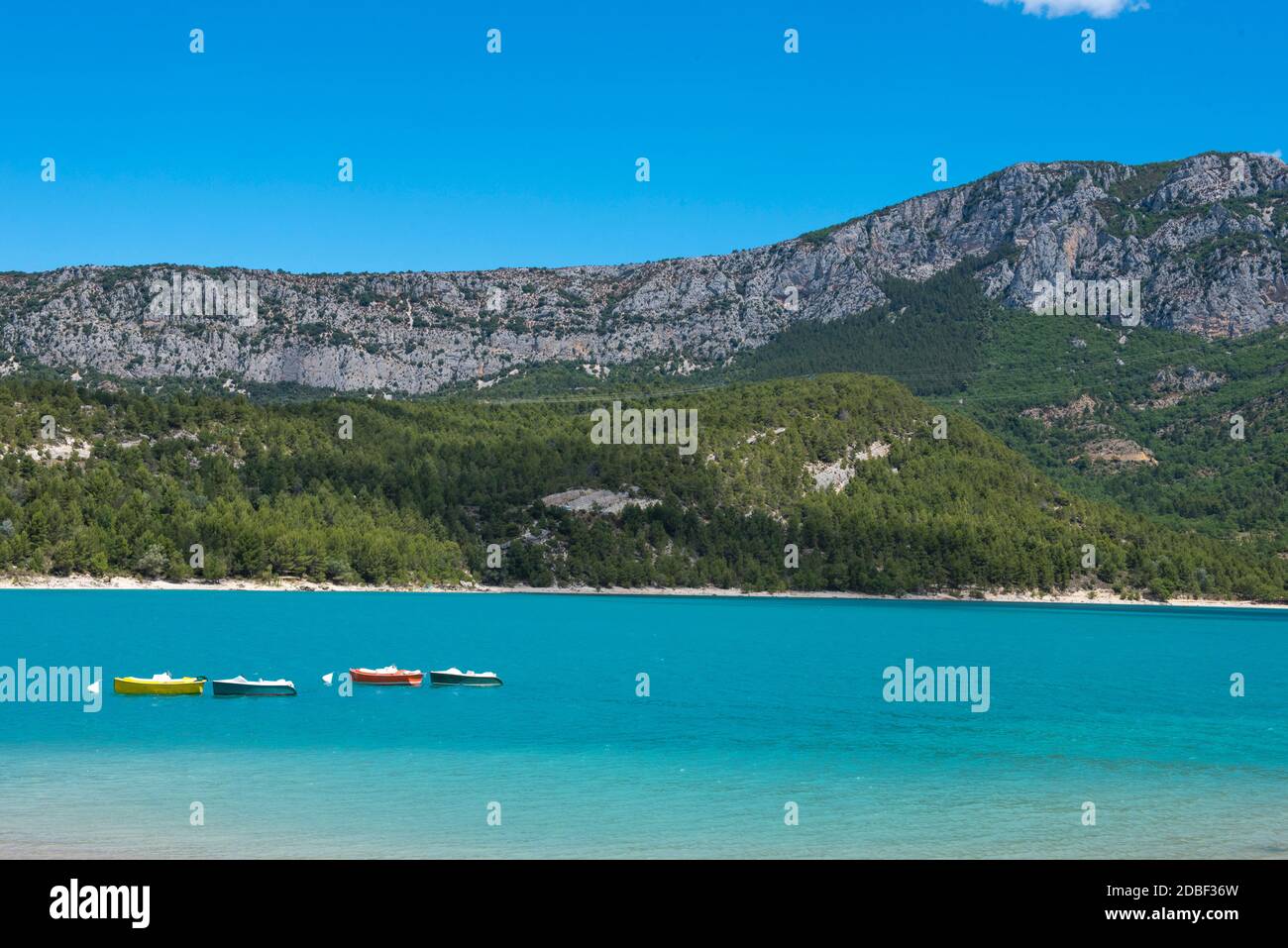 lac du Verdon Stock Photo - Alamy