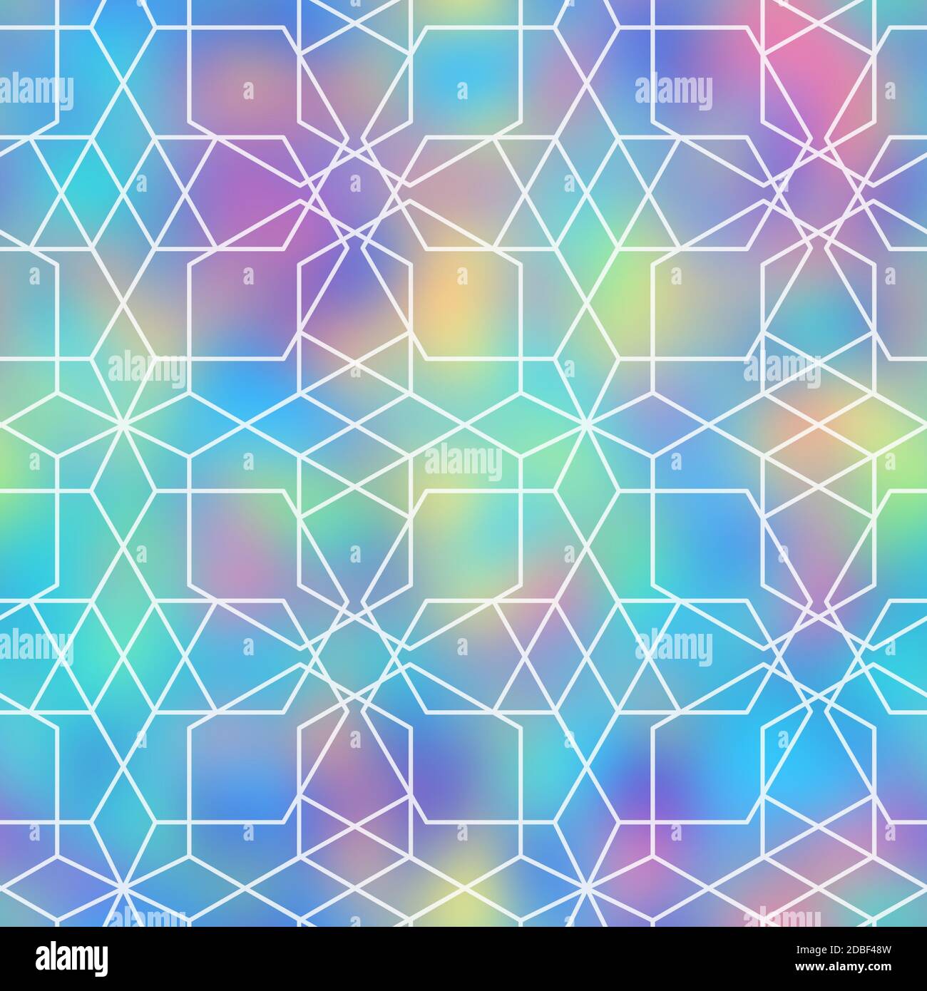 Vivid holographic foil rainbow neon seamless tile Stock Photo - Alamy