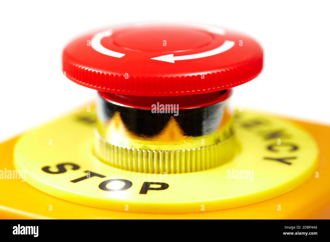Machine emergency stop button hi-res stock photography and images - Alamy