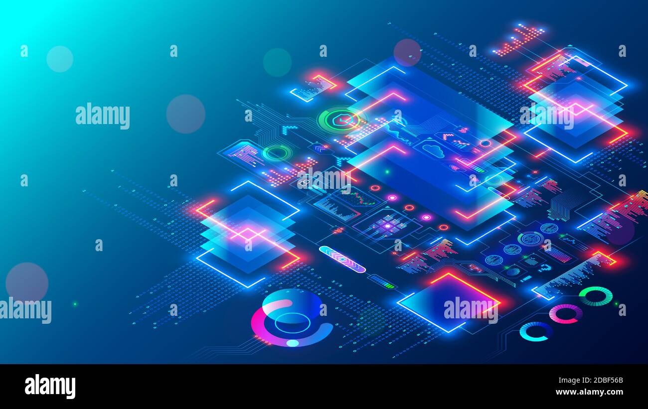 Motherboard block Stock Vector Images - Alamy