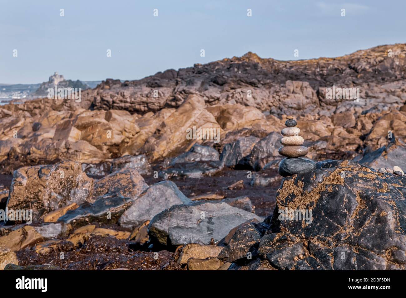 Rock carin at beach hi-res stock photography and images - Alamy