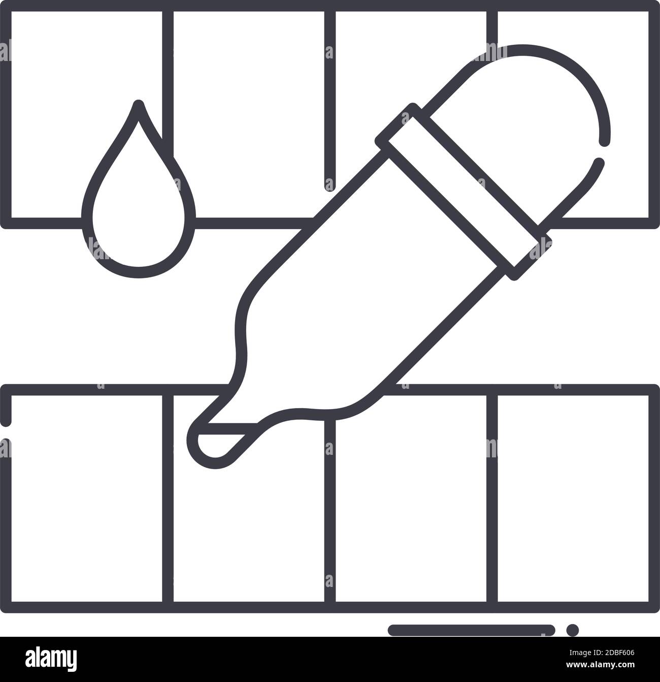 Paint line guide Cut Out Stock Images & Pictures - Alamy