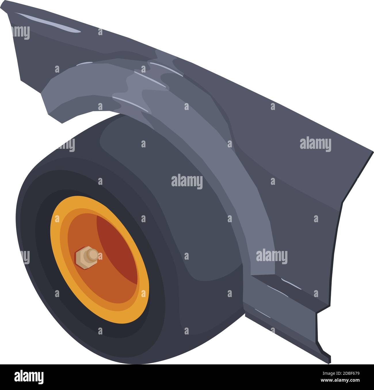 Tire fitting icon. Isometric illustration of tire fitting vector icon ...