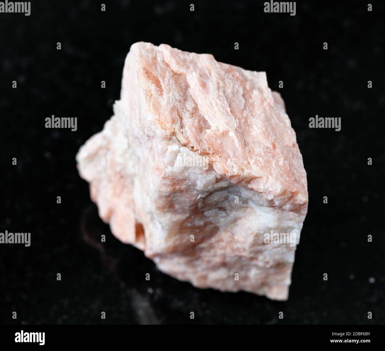 closeup of sample of natural mineral from geological collection - raw ...