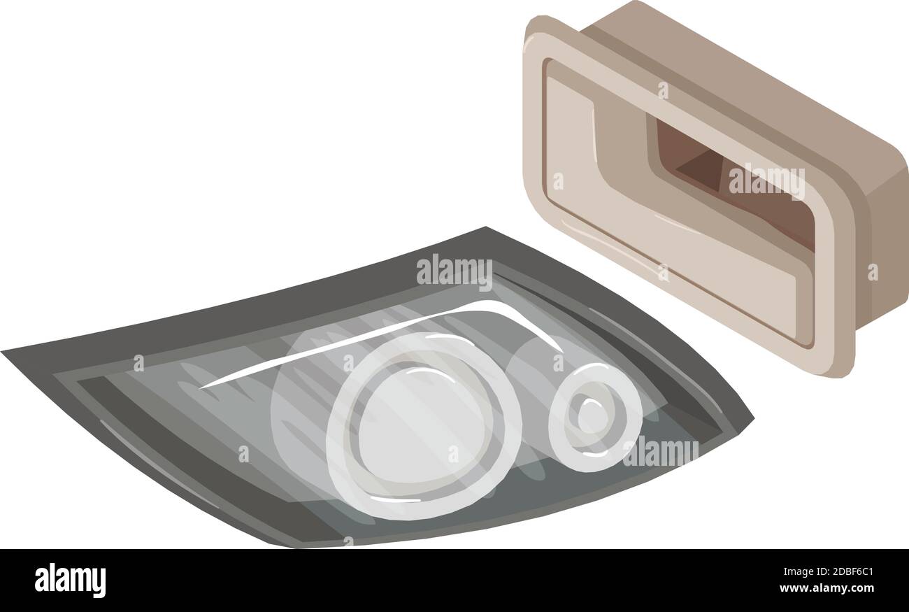 Detail auto icon. Isometric illustration of detail auto vector icon for ...