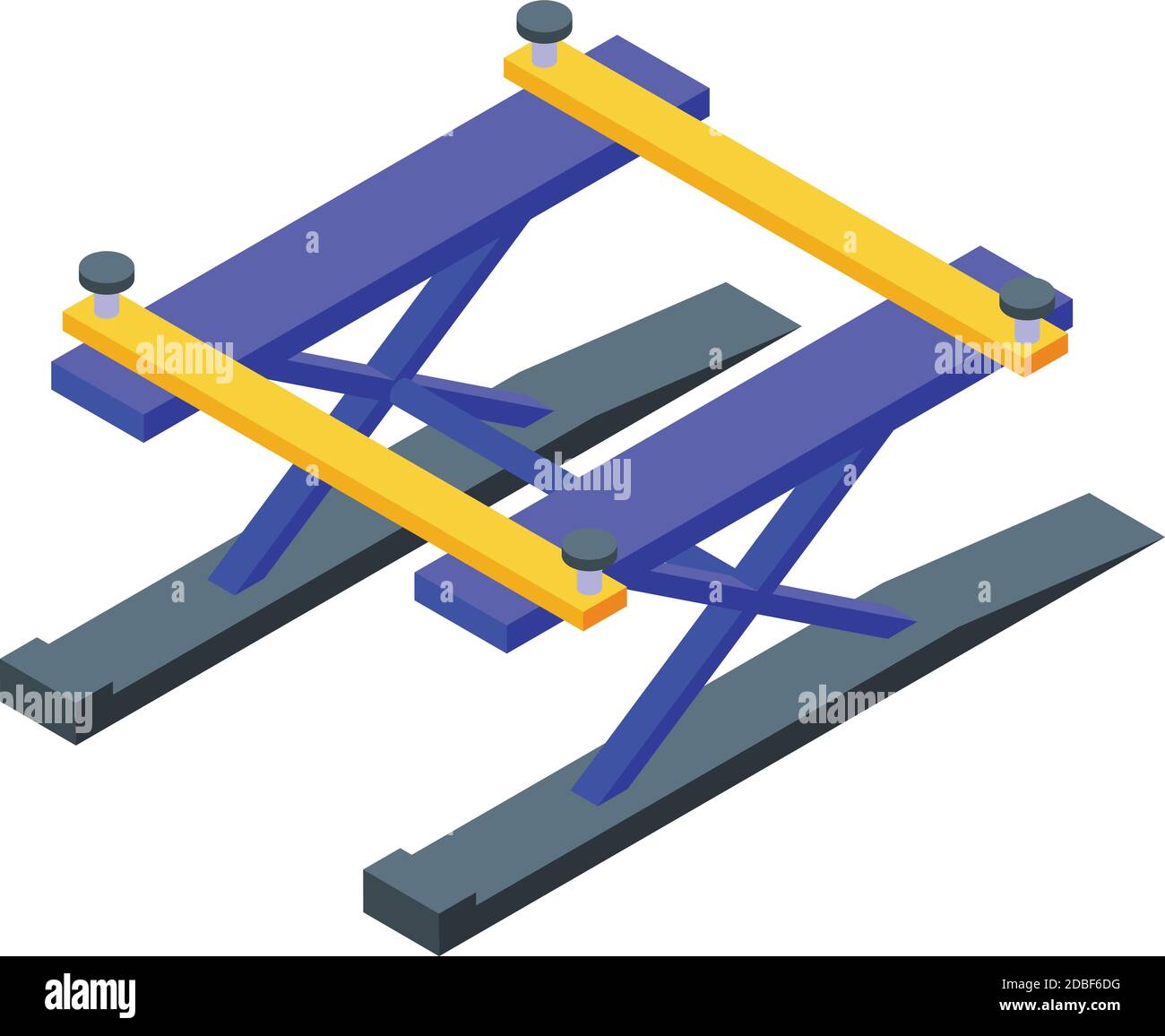 Car lift icon. Isometric of car lift vector icon for web design ...