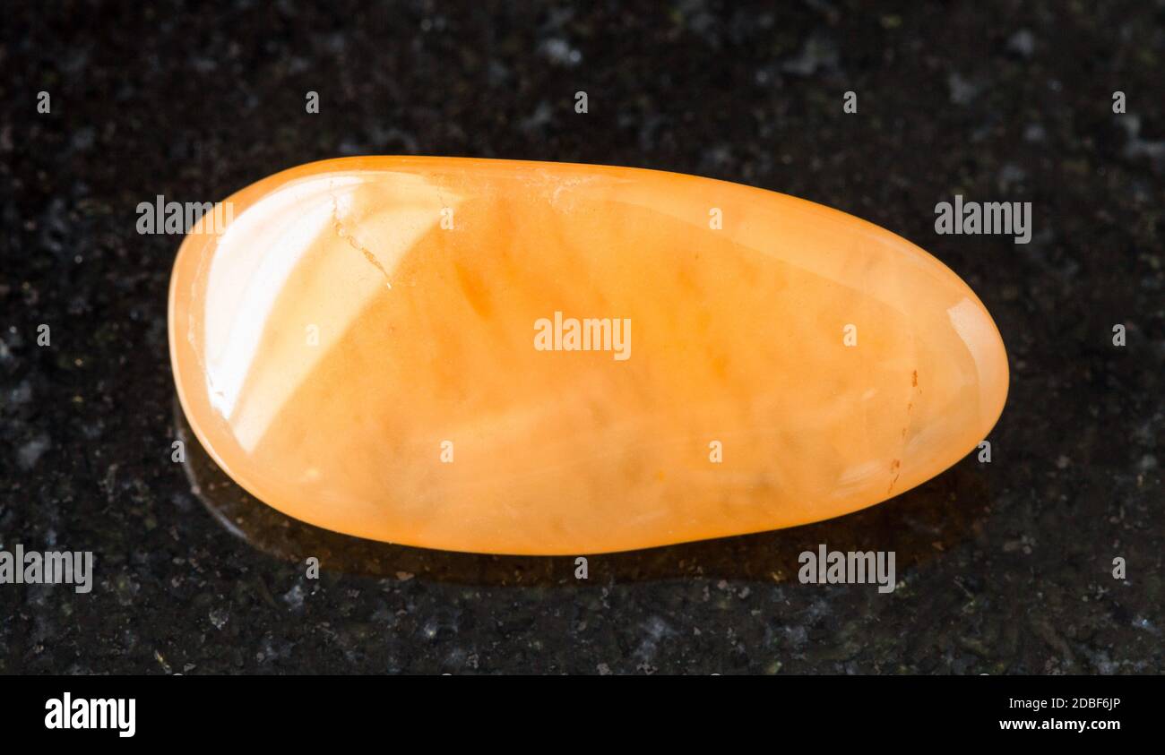 closeup of sample of natural mineral from geological collection ...