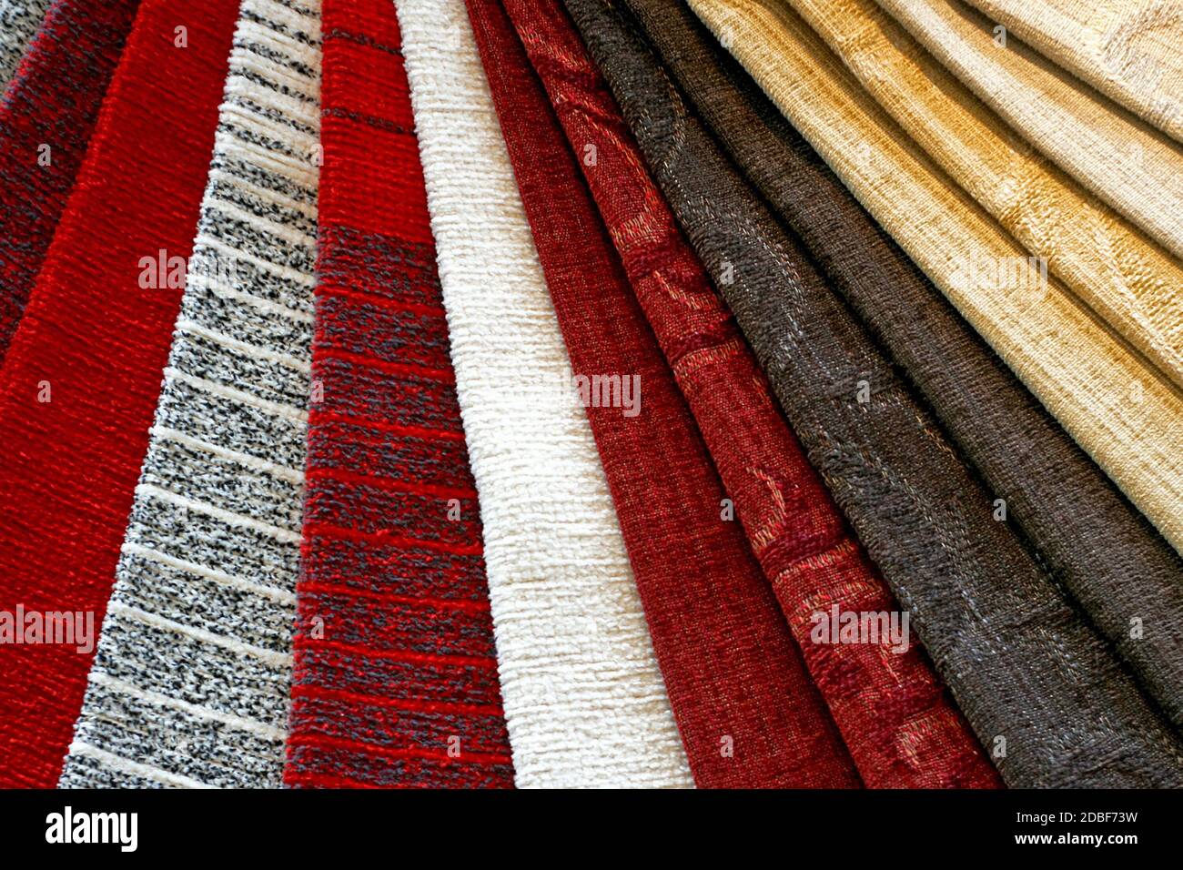 Color palette sample picker of texture fabrics hi-res stock photography ...