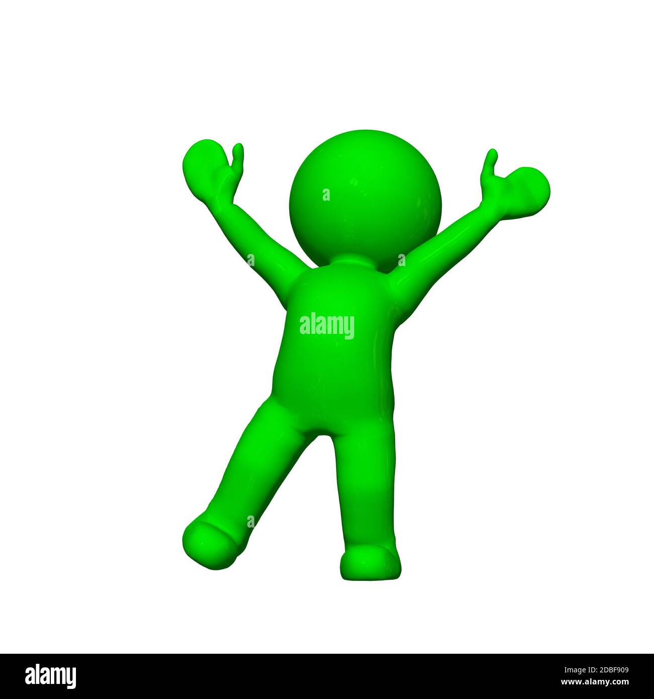 3d man different poses Cut Out Stock Images & Pictures - Alamy