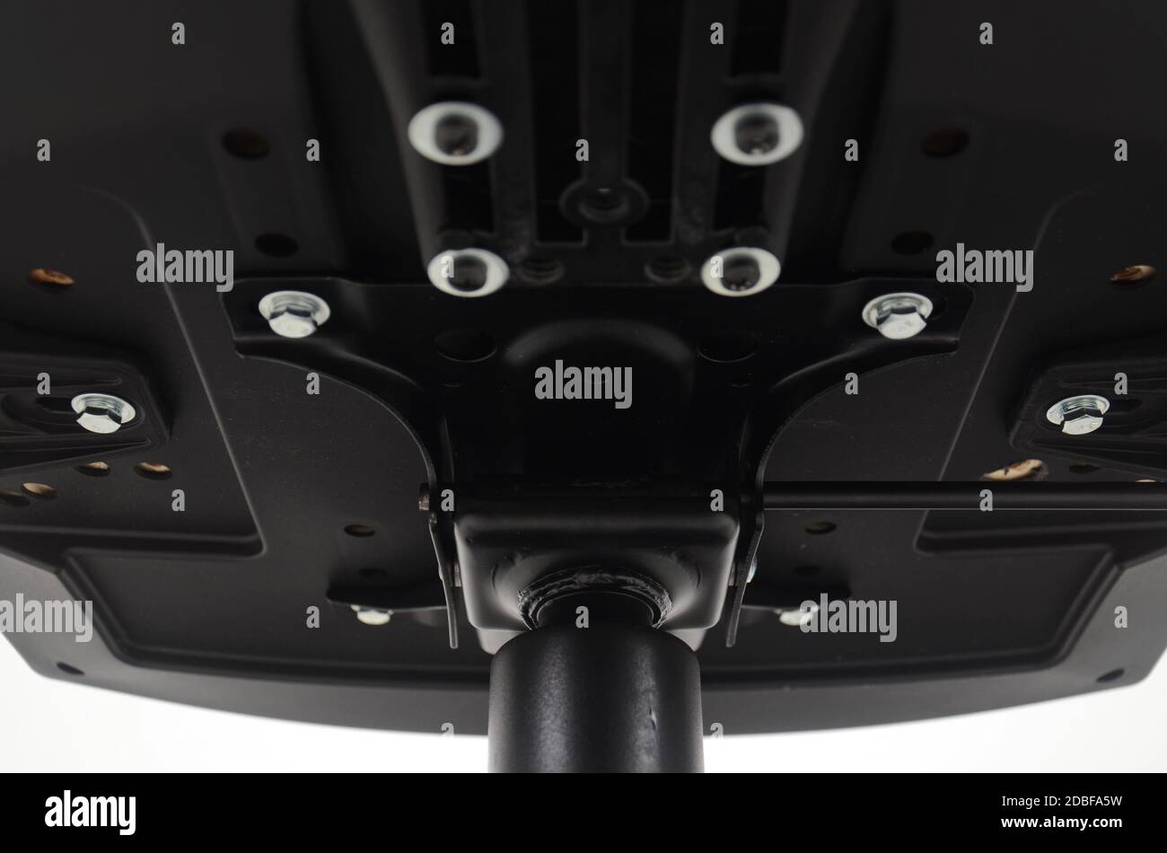 Office chair isolated bottom view. Isolated close-up view Stock Photo ...