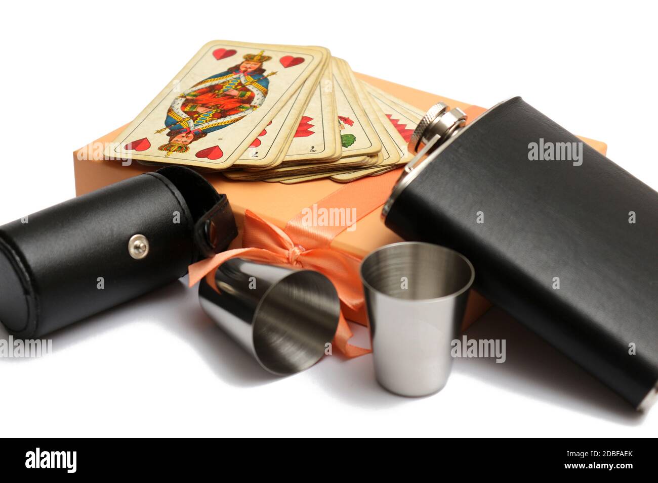 Hip flask old hi-res stock photography and images - Alamy
