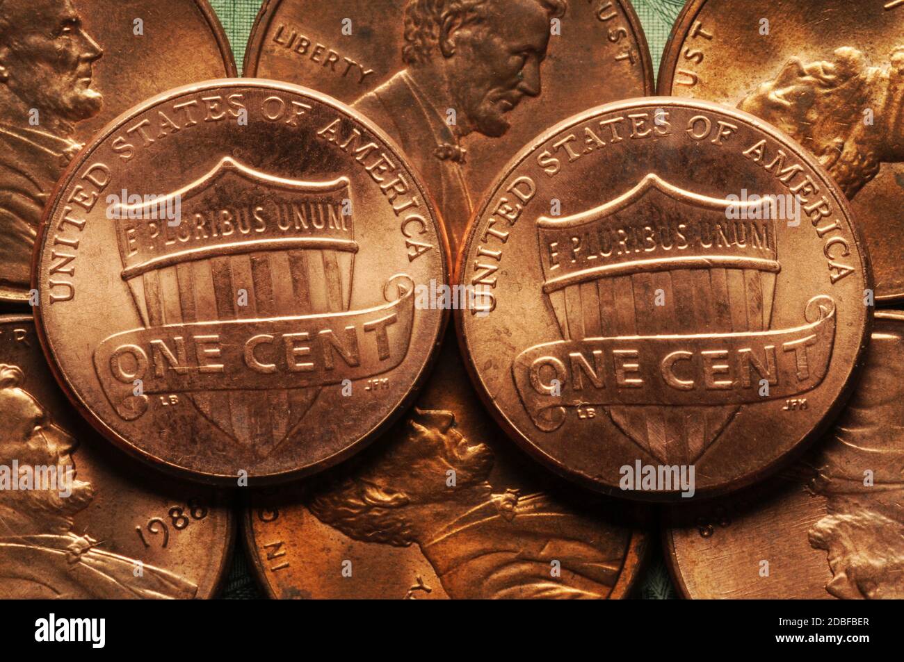 American money dollars cents on hi-res stock photography and images - Alamy