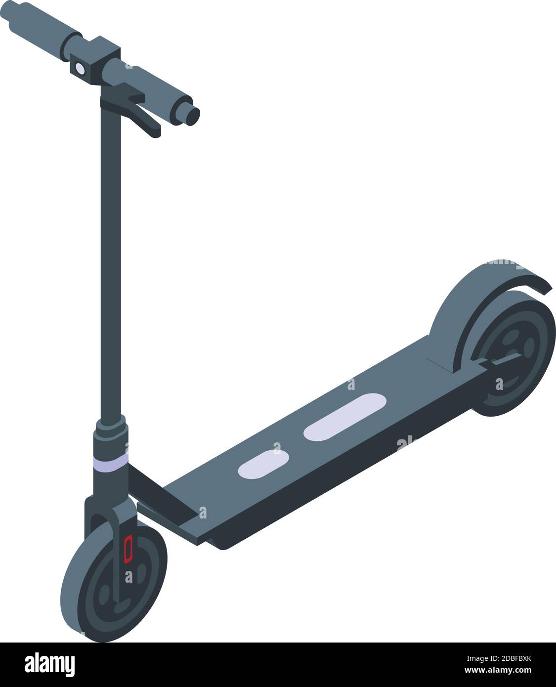 Electric scooter motor icon. Isometric of electric scooter motor vector ...