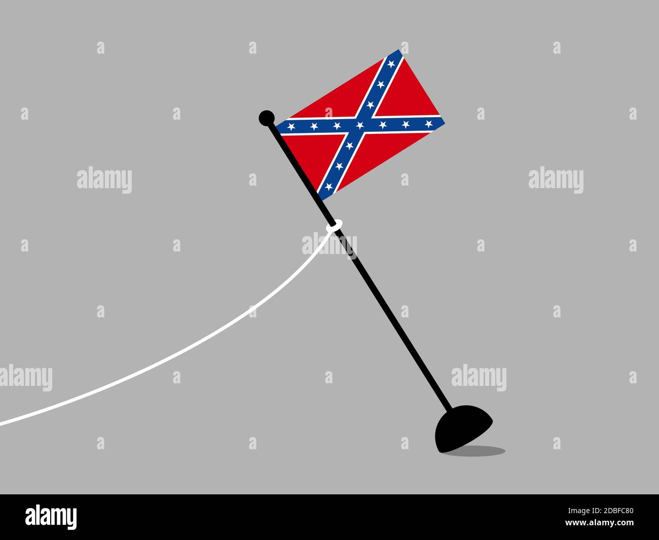 Confederate flag is removed. Removal, abolition and dissolution and ...