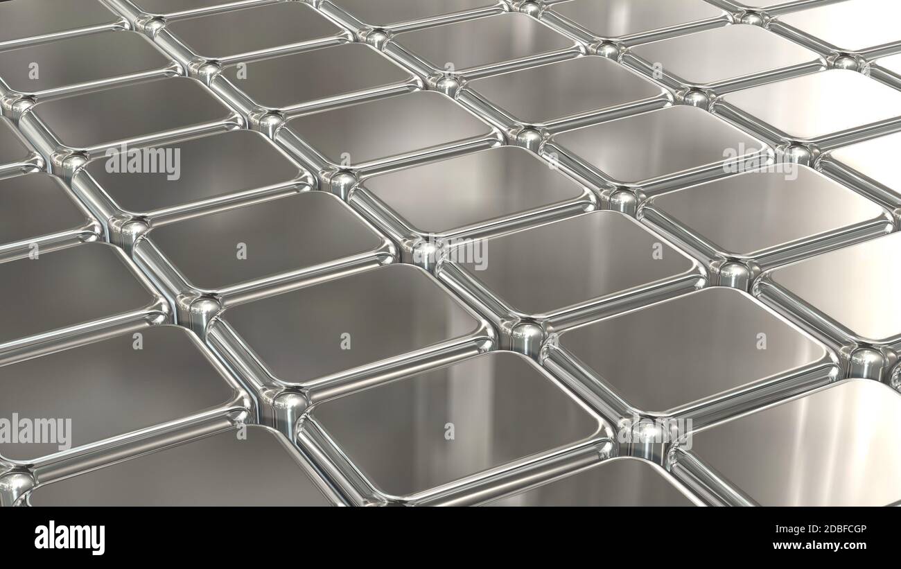 silver metal cubes background Stock Photo - Alamy