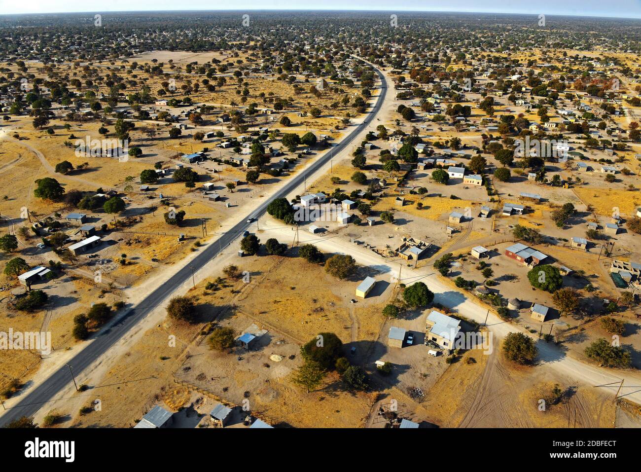 Maun, Botswana the gateway to the Okavango Delta Stock Photo - Alamy