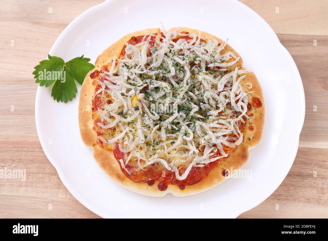 Seafood pizza top view hi-res stock photography and images - Alamy