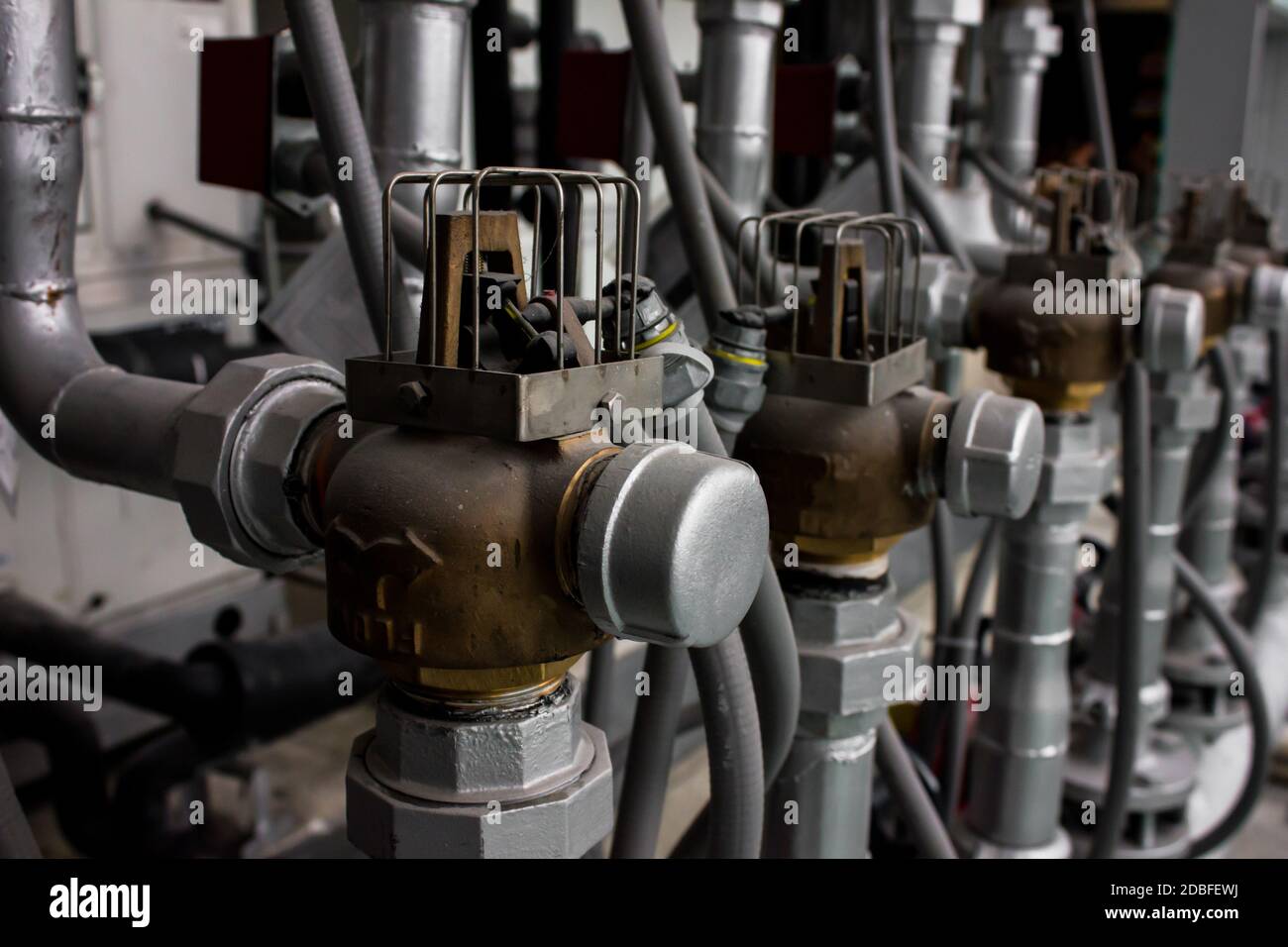 Control room gas oil pipeline hi-res stock photography and images - Alamy