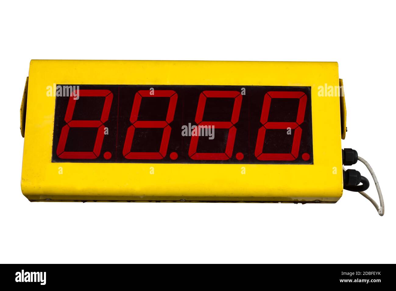 Digital calendar Cut Out Stock Images & Pictures - Alamy