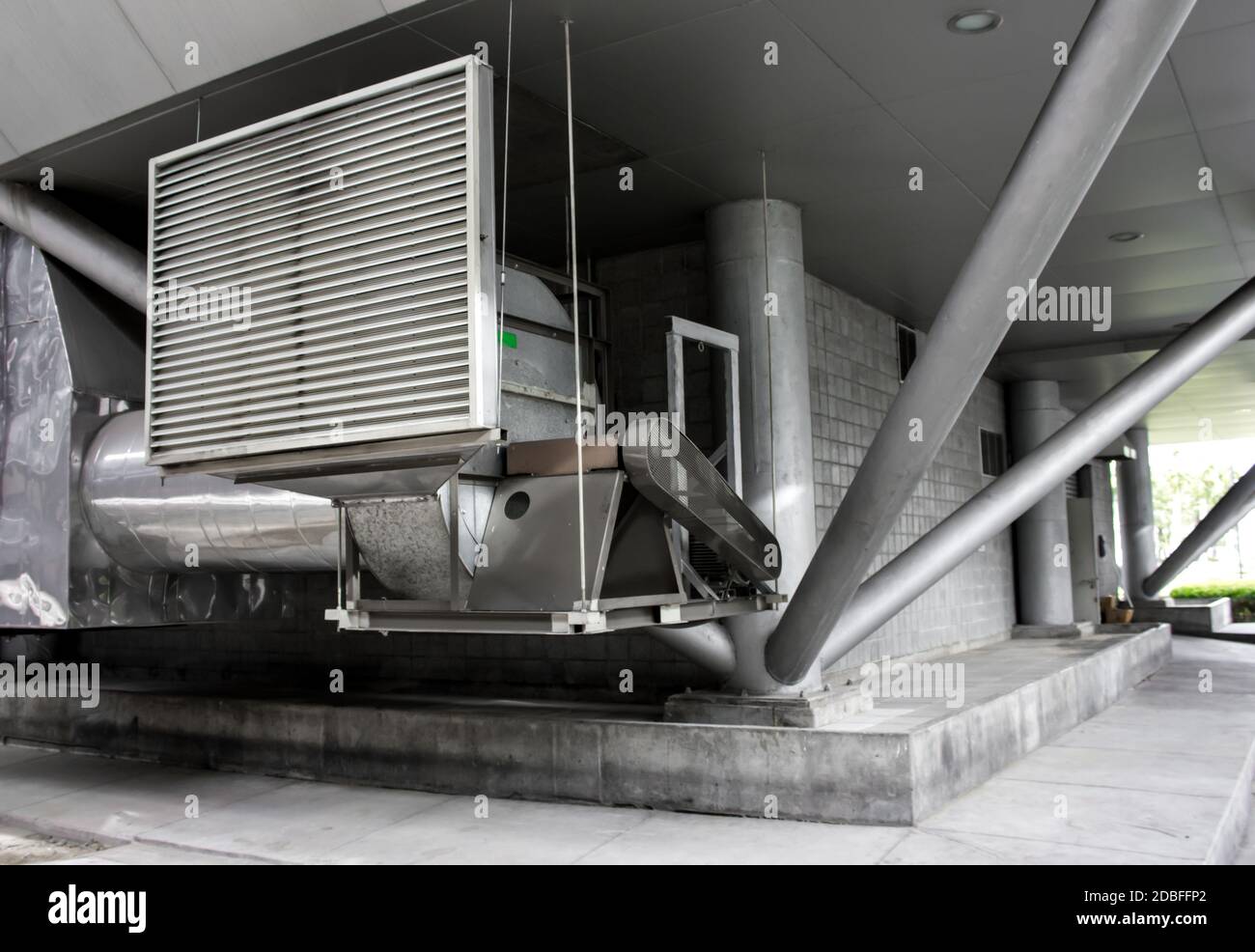 building air conditioner control Stock Photo - Alamy