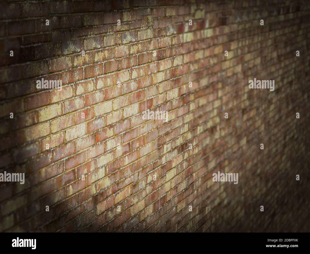 Brick wall texture background. 3d illustration Stock Photo - Alamy