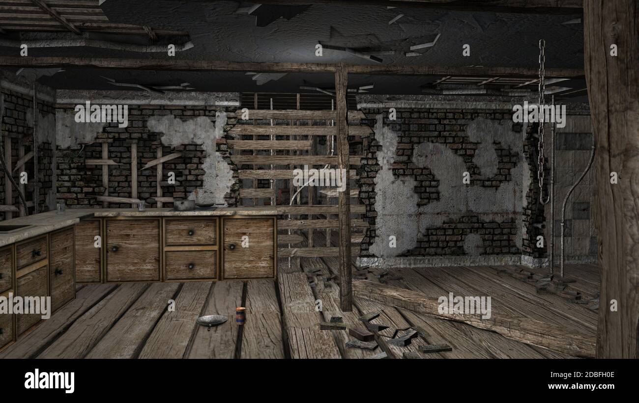 Medieval house interior hi-res stock photography and images - Alamy