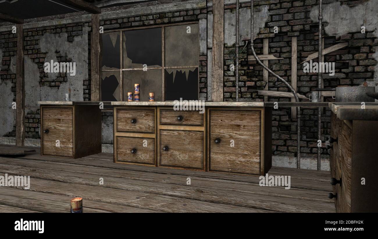 Medieval house interior hi-res stock photography and images - Alamy