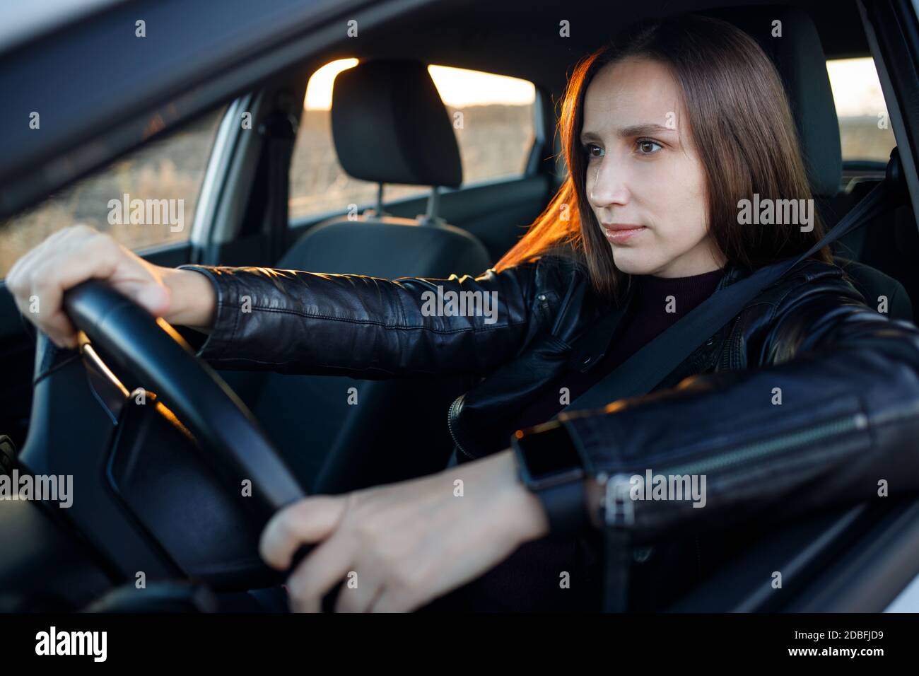 Female driver hi-res stock photography and images - Alamy