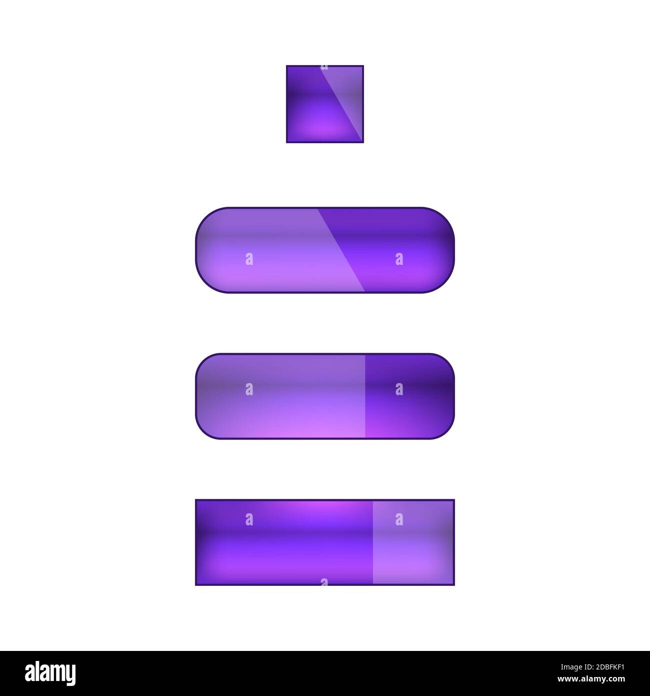 web buttons set Stock Photo - Alamy