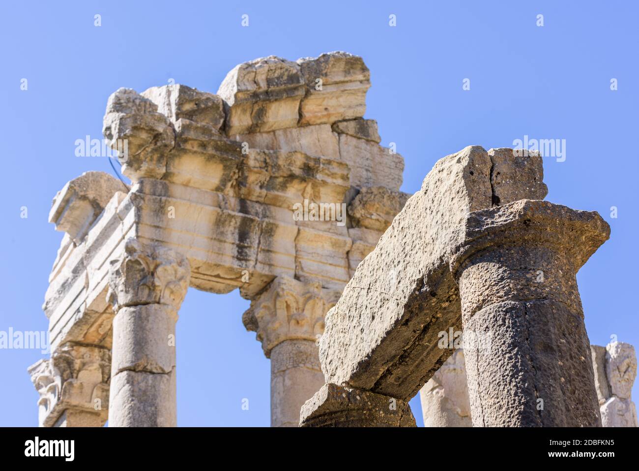 Faqra temple hi-res stock photography and images - Alamy