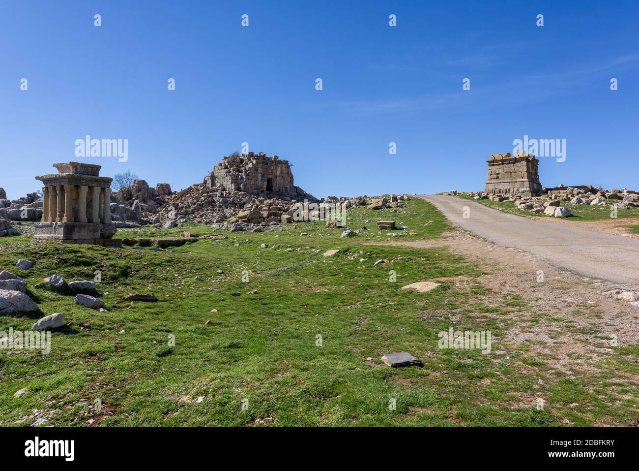 Faqra temple hi-res stock photography and images - Alamy