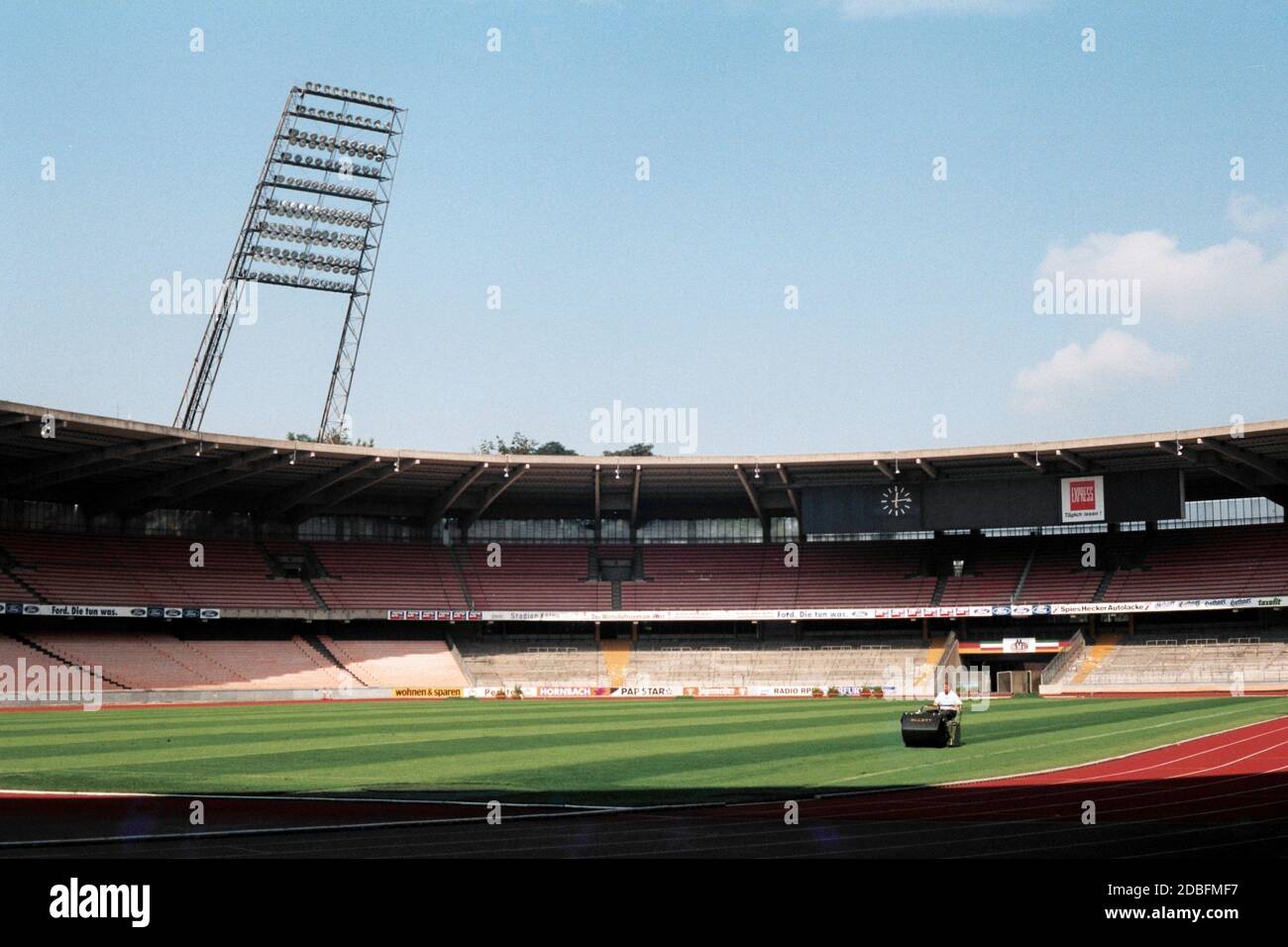 Football mungersdorfer stadium general view hi-res stock photography ...