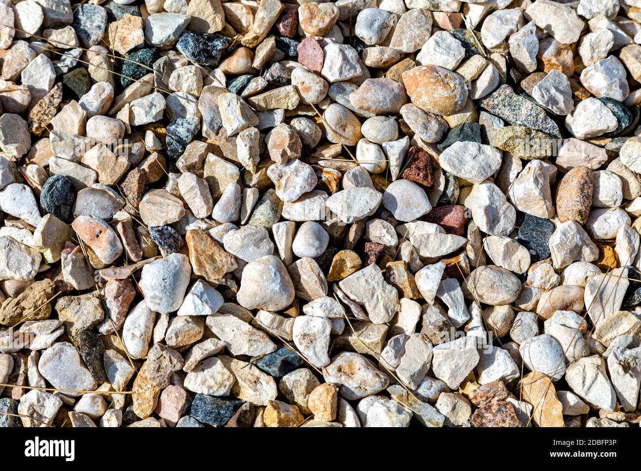 Gravel texture useful as a background. Texture of rubble construction ...