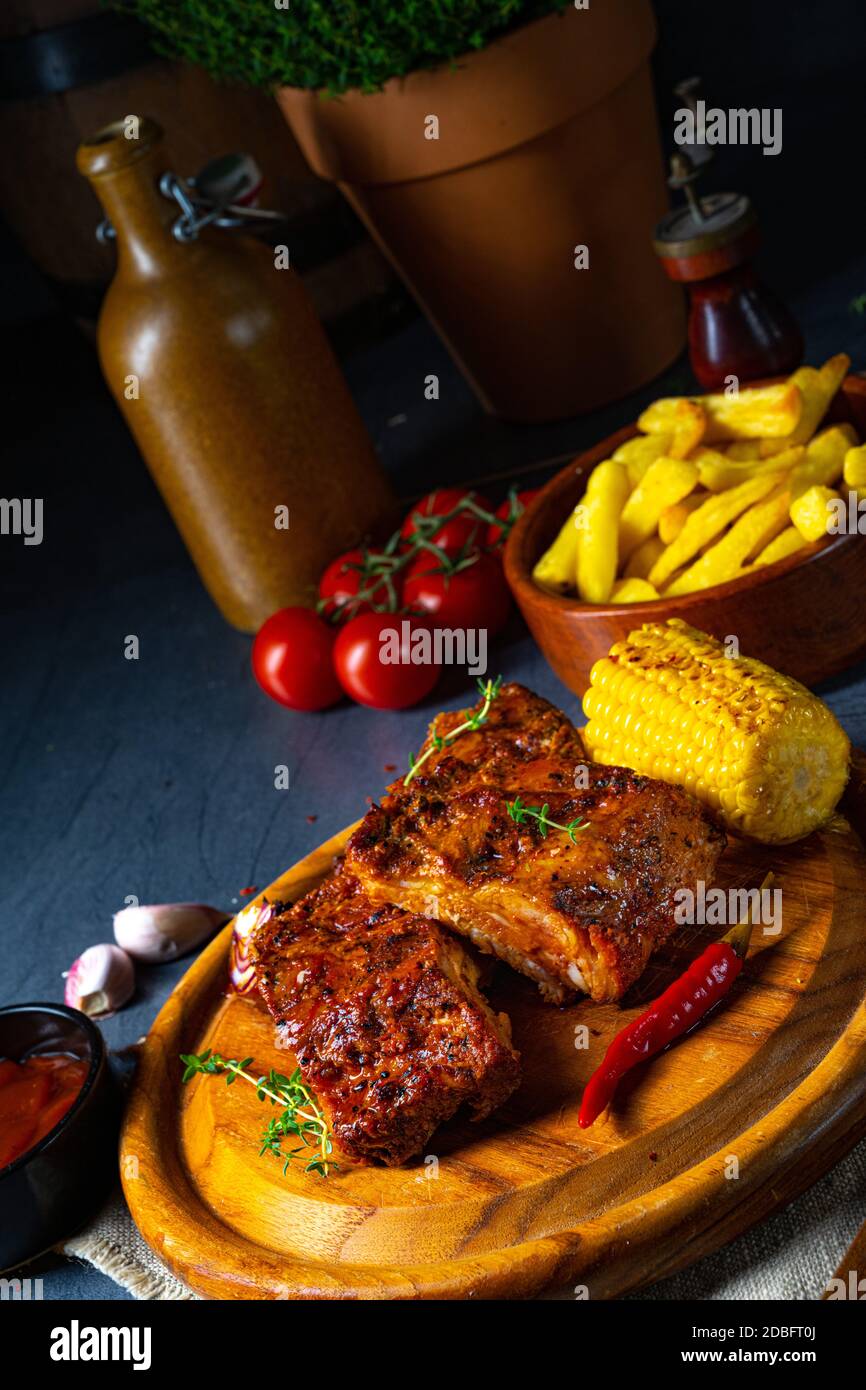 Ribs calf hi-res stock photography and images - Alamy