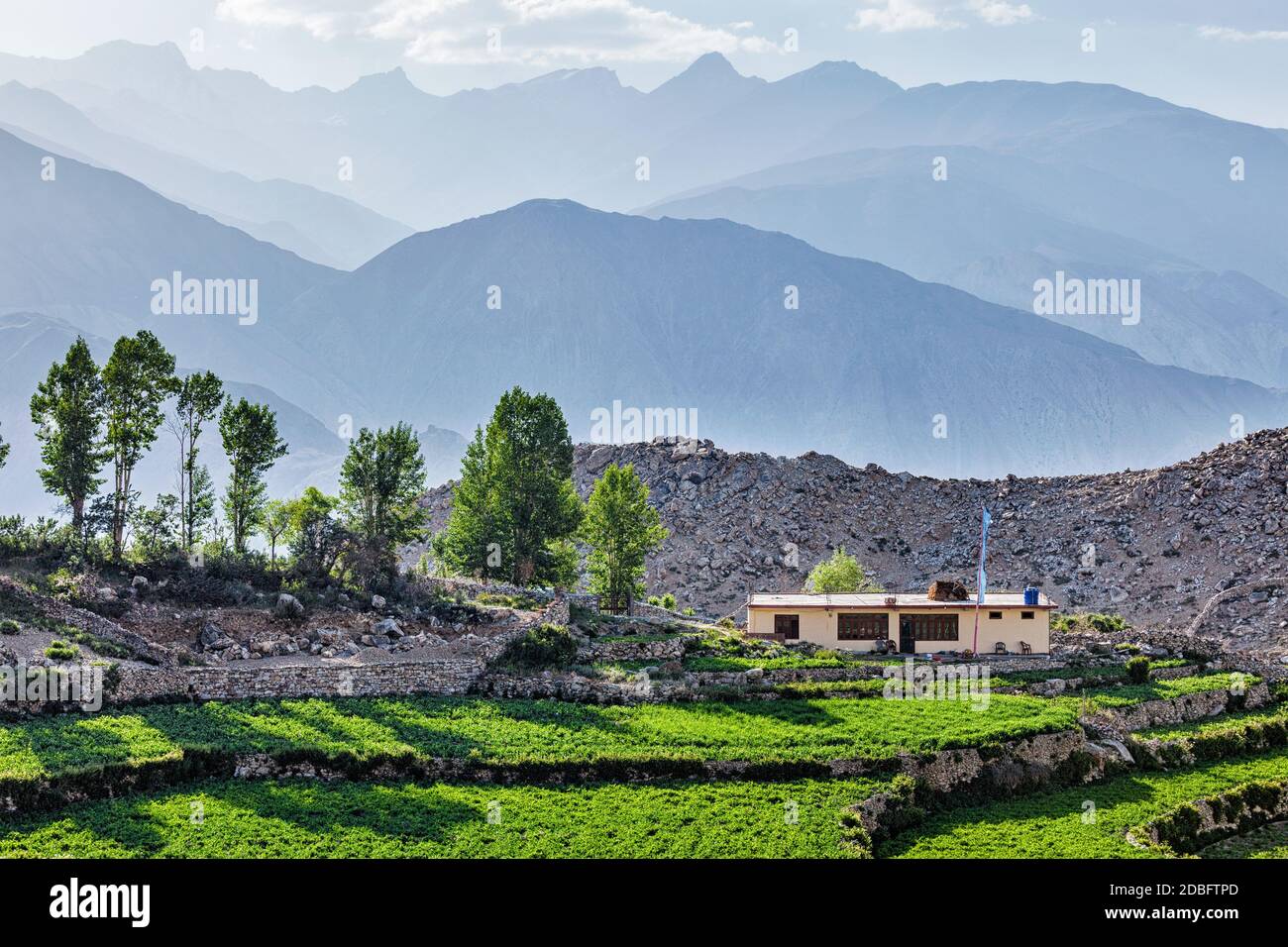 Nako village in Himalayas, Himachal Pradesh, India Stock Photo - Alamy