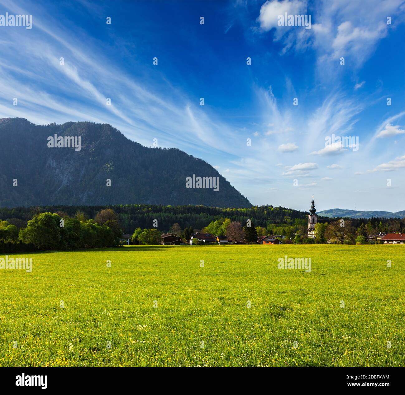 German countryside and village. Bavaria, Germany Stock Photo - Alamy