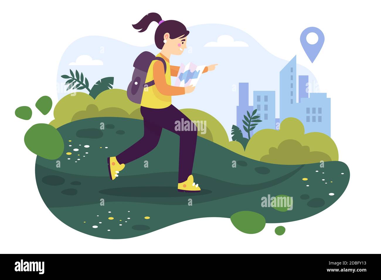 Local tourism concept Vector illustration Stock Vector Image & Art - Alamy