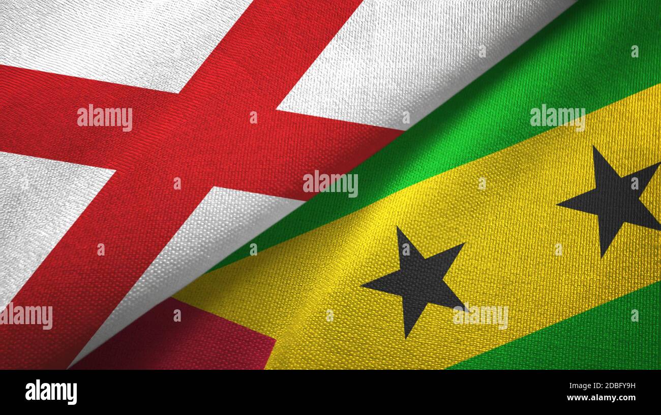 Northern Ireland Saint Patrick's Saltire and Sao Tome and Principe two ...