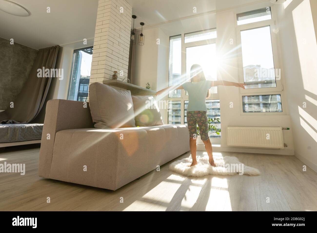 rays of sun pushing through a window Stock Photo - Alamy