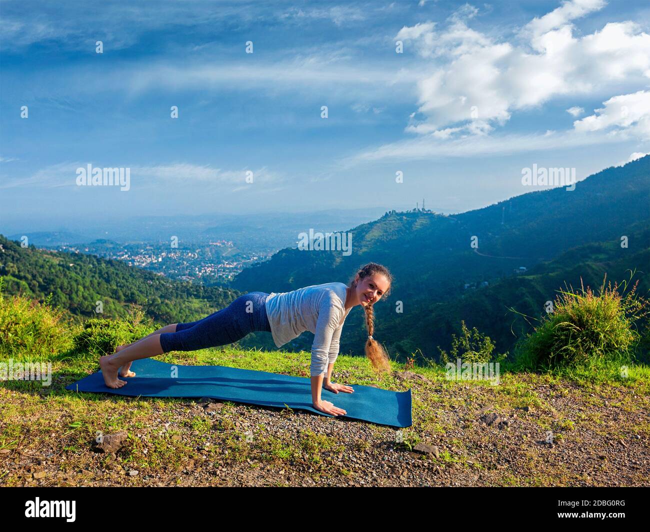 Kumbhakasana yoga asana hi-res stock photography and images - Alamy